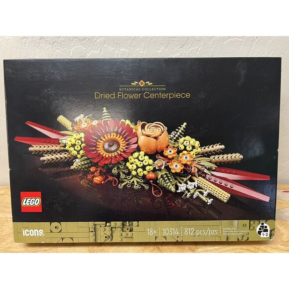 Lego | Toys | Lego Icons Dried Flower Centrepiece 314vibrant Blooms ...